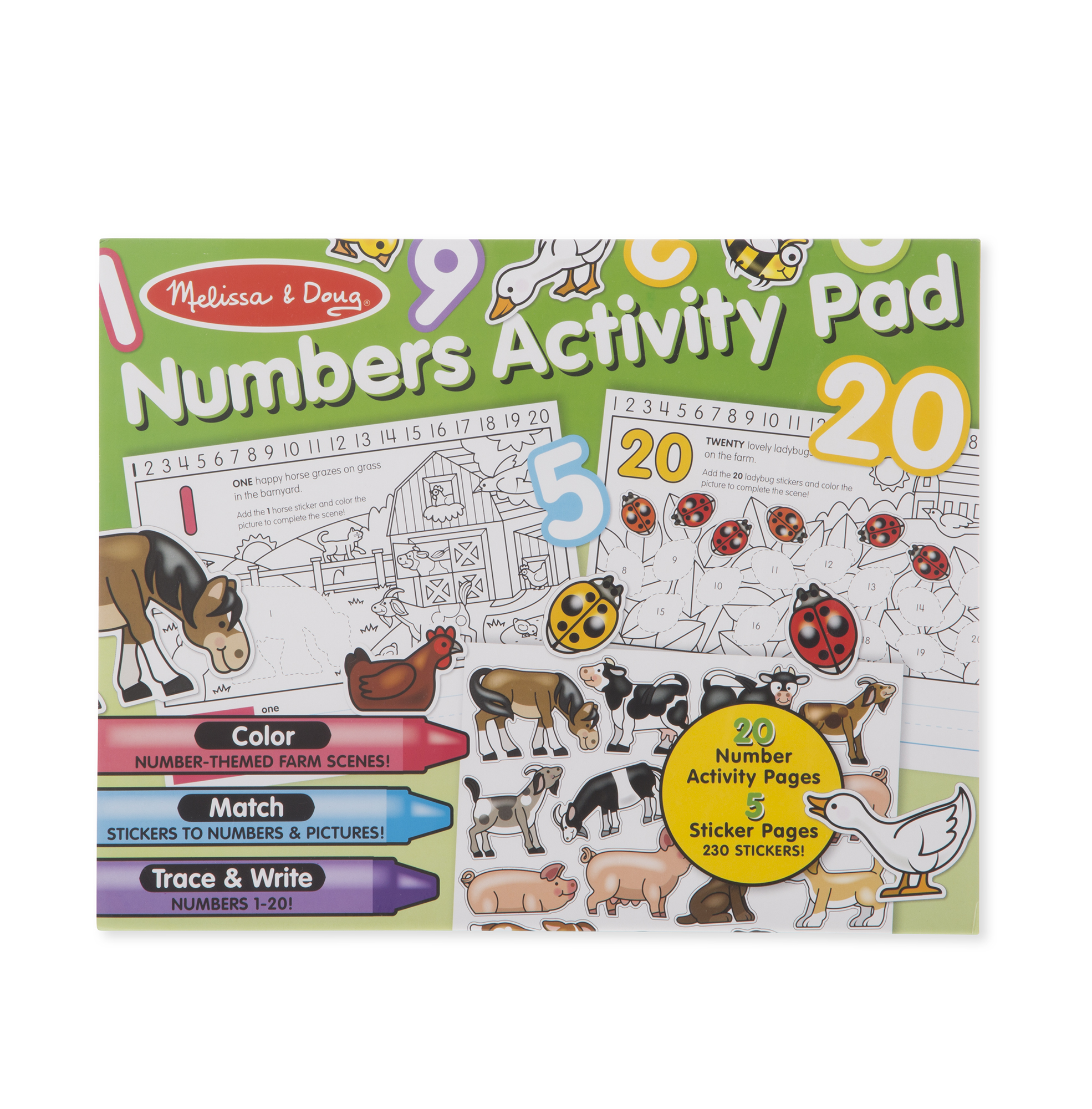 M&D NUMBERS ACTIVITY PAD - The Mill In Germansville